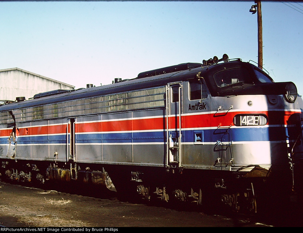 Wreck Damaged Amtrak E9A 428